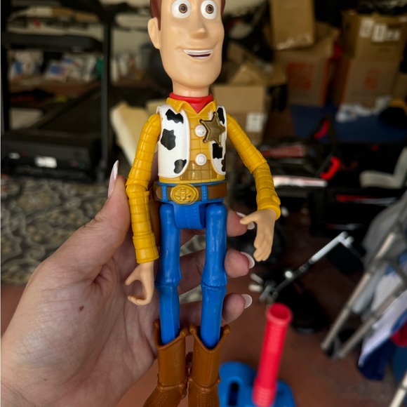 Toys | Woody Action Figure Yellow And Blue | Poshmark